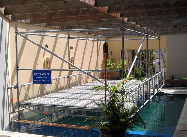 Pool Scaffold – Swift Scaffolding